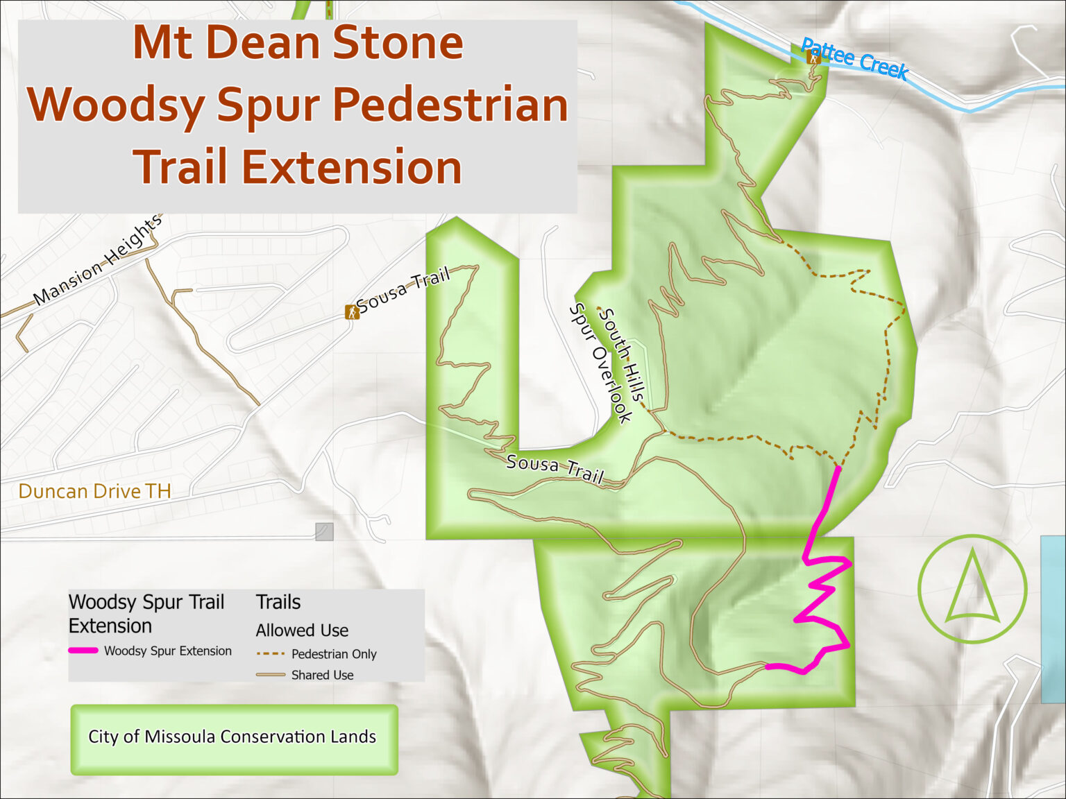 Exploring One of Missoula's Newest Trails: The Woodsy Spur Pedestrian ...